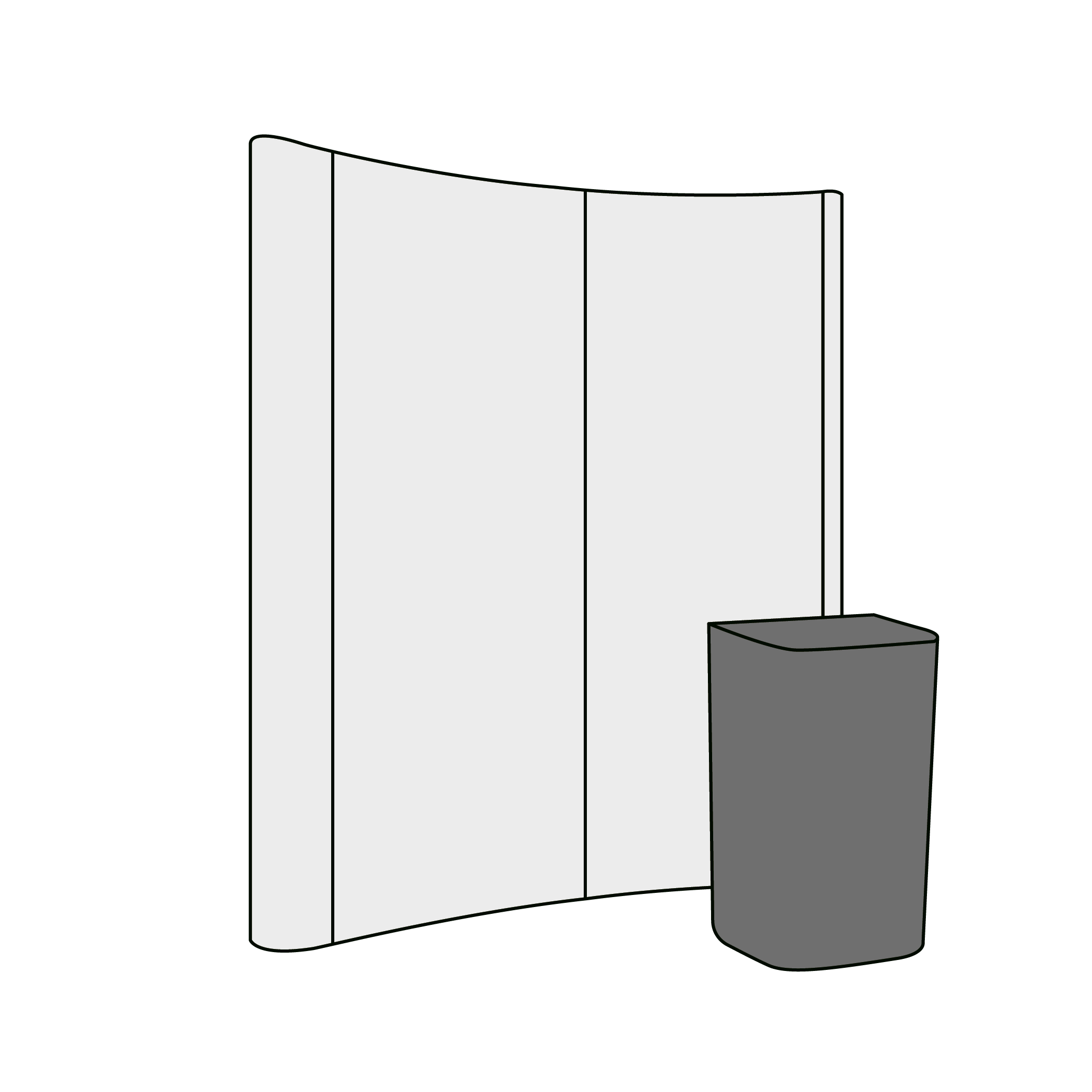 Pop-Up curvo | Q&B Grafiche